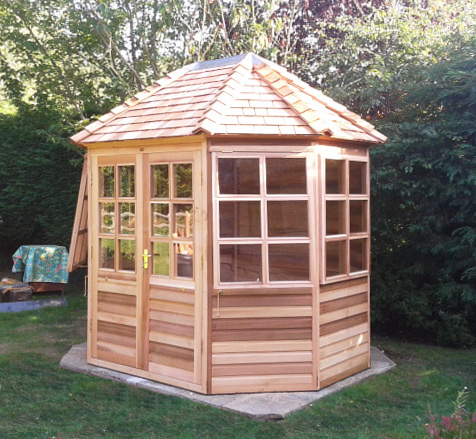 Octagonal Summer House – Woodpecker Joinery