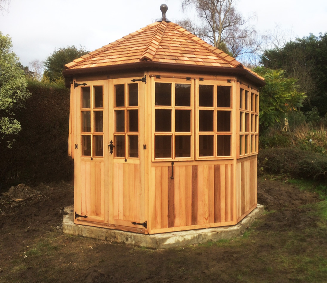 Octagonal Summer House – Woodpecker Joinery